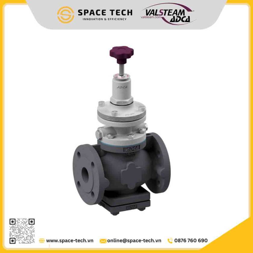 Valsteam ADCA - Van giảm áp PRV57 - SPACE TECH