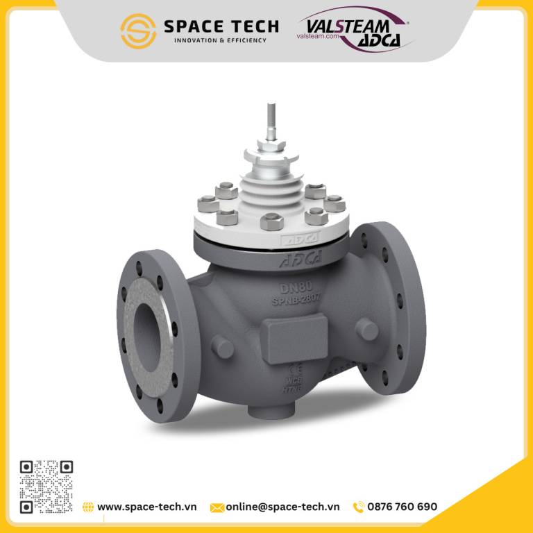 Pneumatic control valve ADCA V16/2G - SPACE TECH