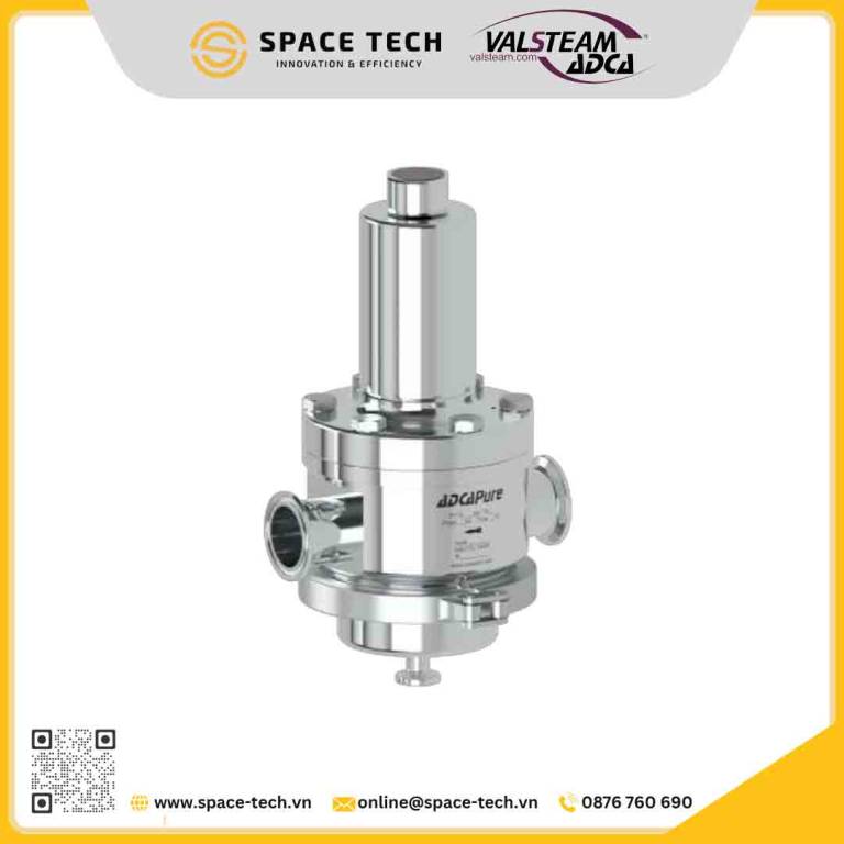 Valsteam ADCAPure - Van giảm áp vi sinh Model 173 - Space Tech phân ...